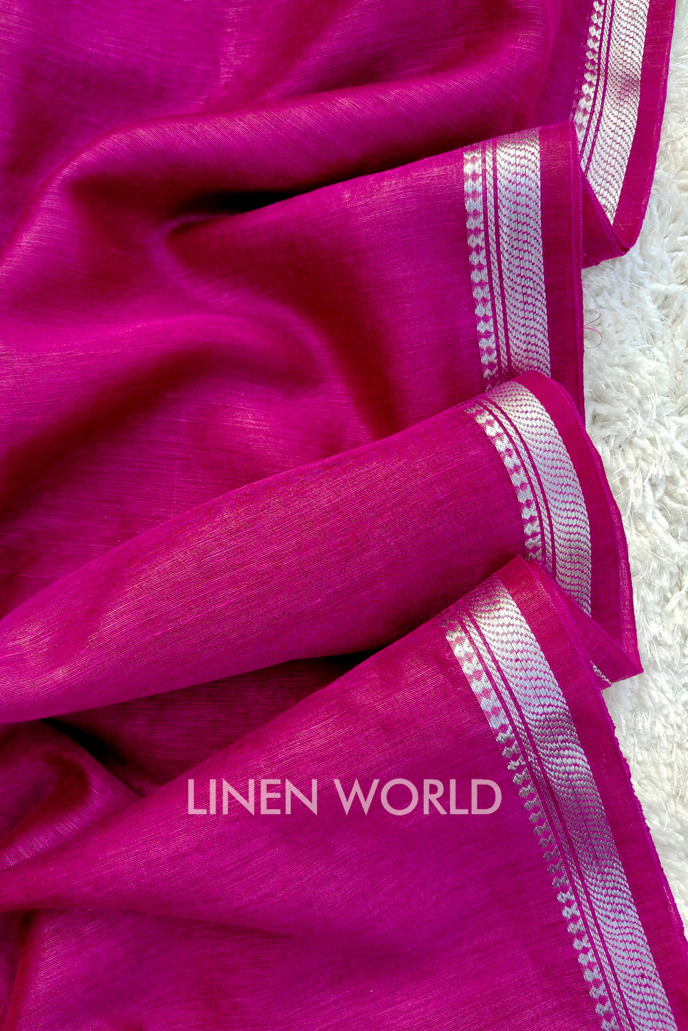 Silk Linens - Buy Silk Linen Sarees Online | Linen World